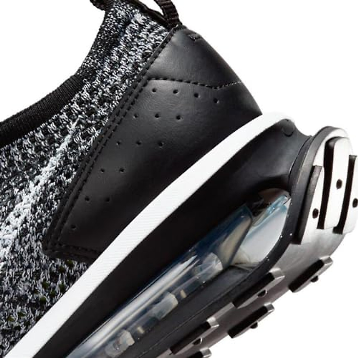 Nike Mens Air Max Flyknit Racer DJ6106 001 Oreo - Size 7.5 Black/White