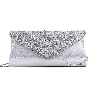 Gionforsy 1920s Party Handbag (Silver)