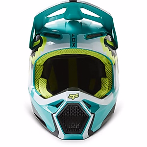Fox Racing V1 Motocross Helmet, LEED Teal, Medium