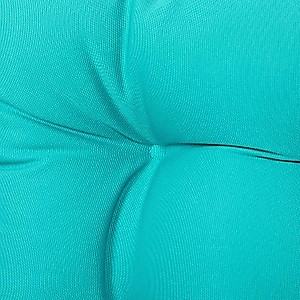 ARTPLAN Outdoor Cushions of Adirondack Chair with High Back Wicker Tufted Pillow for Outdoor Furniture Set of 1, 44"X21"X4", Teal