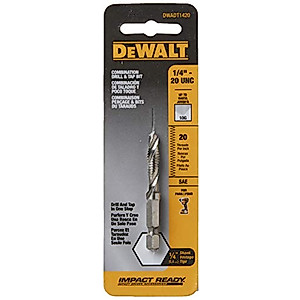 DEWALT Drill Tap, UNC, 1/4-Inch (DWADT1420)