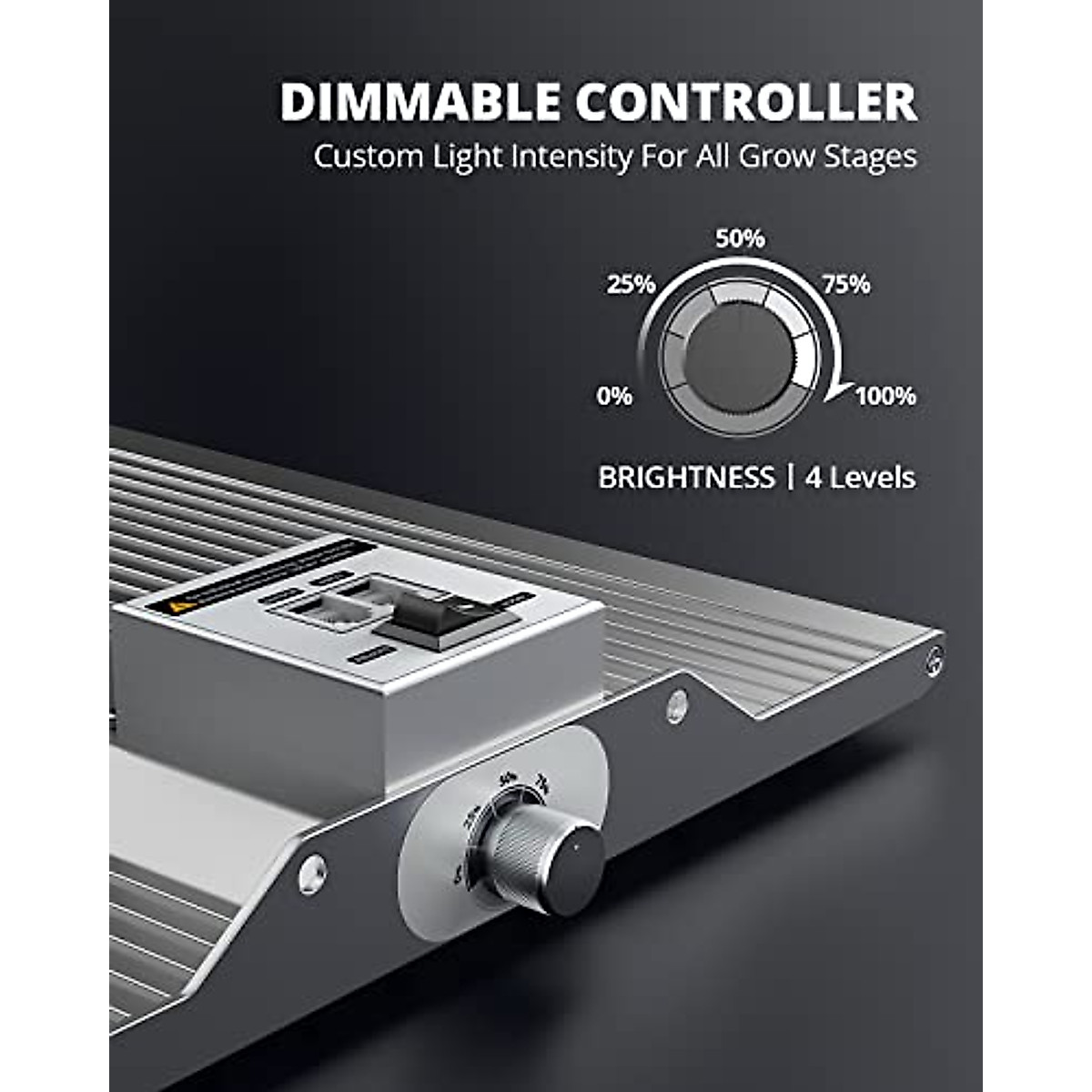 VIPARSPECTRA 2024 Upgraded XS2000 LED Grow Light with Samsung LM301B Diodes & MeanWell Driver, Dimming Daisy Chain, Full Spectrum Lights for Indoor Plants Veg and Bloom 4x2/3x3 Tent