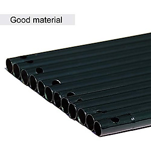 Metal Garden Arbor Wedding Arch 76.8 Inch H x 90.5 Inch W 94.5 Inch H x 55 Inch W Assemble Freely 2 Sizes for Various Climbing Plant Roses Vines Bridal Party Decoration Pergola Arbor (Black)