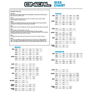 MX Outfit O'Neal Element Warhawk Blue/Red Kids/Youth (12/14 (26)/Large) Protective Pants Jersey bundle motocross dirt bike set