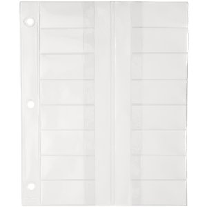 SP Bel-Art Microscope Slide Holder Pages; 8½ x 10½ in. (Pack of 10) (F44171-0000)