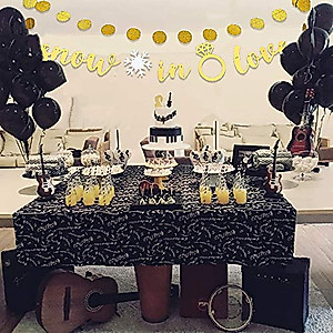 2PCS LaVenty Snow In Love Banner Snow In Love Decorations Winter Bachelorette Party Decorations Engagement Party Decorations