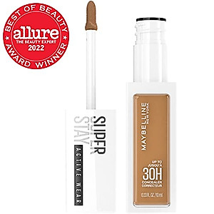 Maybelline Super Stay Liquid Concealer Makeup, Full Coverage Concealer, Up to 30 Hour Wear, Transfer Resistant, Natural Matte Finish, Oil-free, Available in 16 Shades, 50, 1 Count