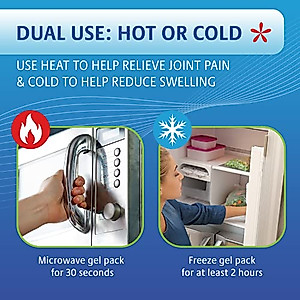 TheraPAQ Ankle and Foot Ice Pack Wrap -Small Reusable, Compression Hot and Cold Gel Pack for Relief from Pain Heel Discomfort, Foot Swelling, Surgery for Athletes and Elderly -Pregnancy Must Haves