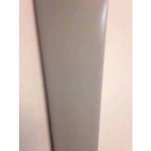 KOMORAX 2" Wide 200' Length Chair Vinyl Strap Strapping for Patio Lawn Garden Outdoor Furniture Repair Matte Finish Color (Gray)