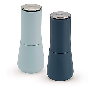 Joseph Joseph Milltop Non-Spill Salt & Pepper Mill Set-Editions (Sky), Regular