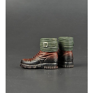 HiPlay 1/6 Scale Figure Shoes, Sneakers, Boots, Leather Shoes for 12 inch Male Action Figure Phicen/TBLeague ACC001