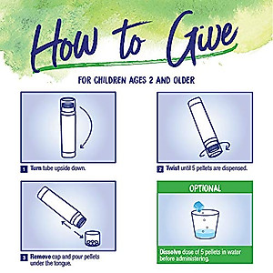 Boiron RhinAllergy Kids Pellets for Relief from Allergy Symptoms of Sneezing, Runny Nose, and Itchy Eyes or Throat - 3 Count (240 Pellets)