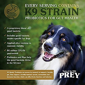 Taste of the Wild PREY ® Real Meat High Protein Limited Ingredient Dry Dog Food Grain-Free Recipe Made with Premium Real Ingredients That Provide High Amounts of Protein, Antioxidants, and Probiotics