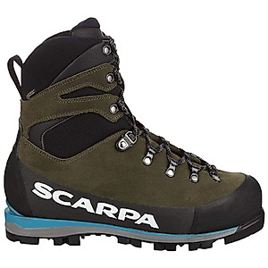 SCARPA Grand Dru GTX Waterproof Gore-Tex Hiking Boots for Mountaineering and Backpacking - Forest - 8-8.5