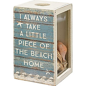 Primitives by Kathy May You Always Have A Shell In Your Pocket I Always Take A Little Piece Of The Beach Home Home Décor Shell Holder