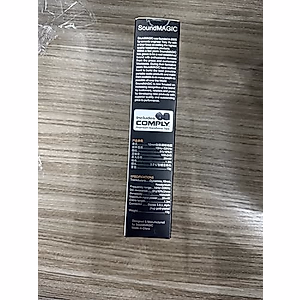 SoundMAGIC E50 Wired Earbuds No Microphone in Ear Monitor HiFi Earphones Noise Isolating Headphones Comfortable Fit Black Gold