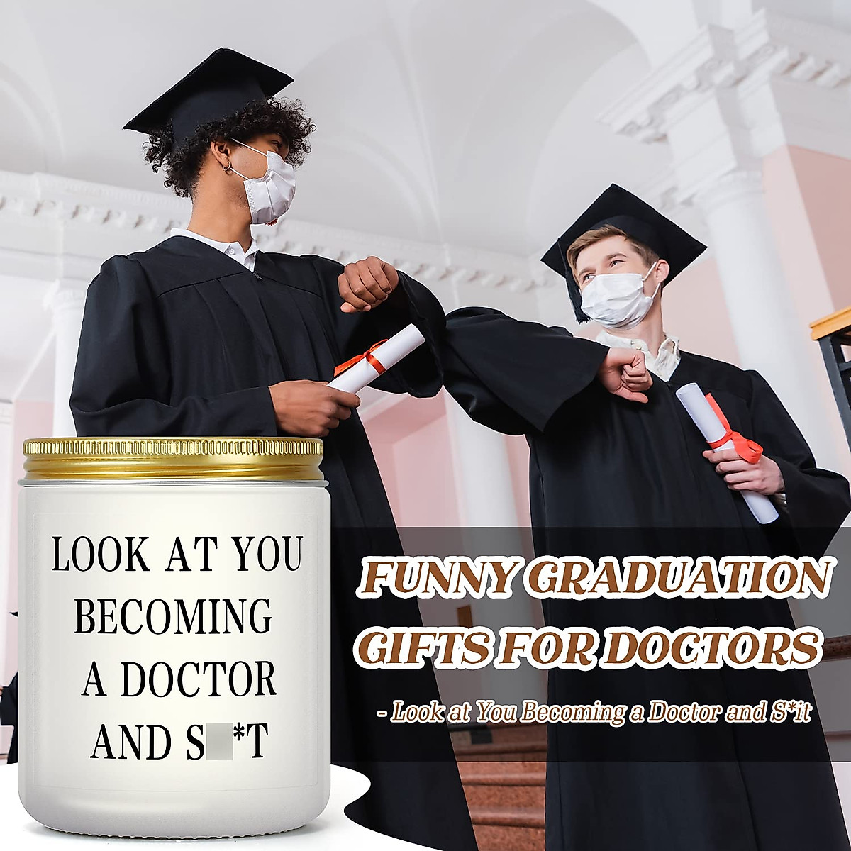 Doctor Gifts for Women Men - Funny Medical Student Gifts, Birthday Christmas Anniversary Thank You Appreciation Graduation Gift for Doctors Students MD Med Dr Friends Classmate Son Daughter Coworker