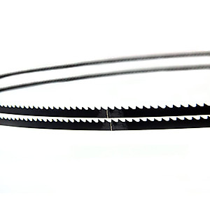 FOXBC 80 Inch x 1/4 Inch x 6 TPI Bandsaw Blades for Sears Craftsman 12" bandsaw - 2 Pack