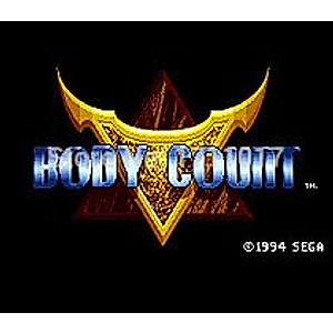 Body Count NTSC-USA 16 bit MD Game Card For Sega Mega Drive For Genesis