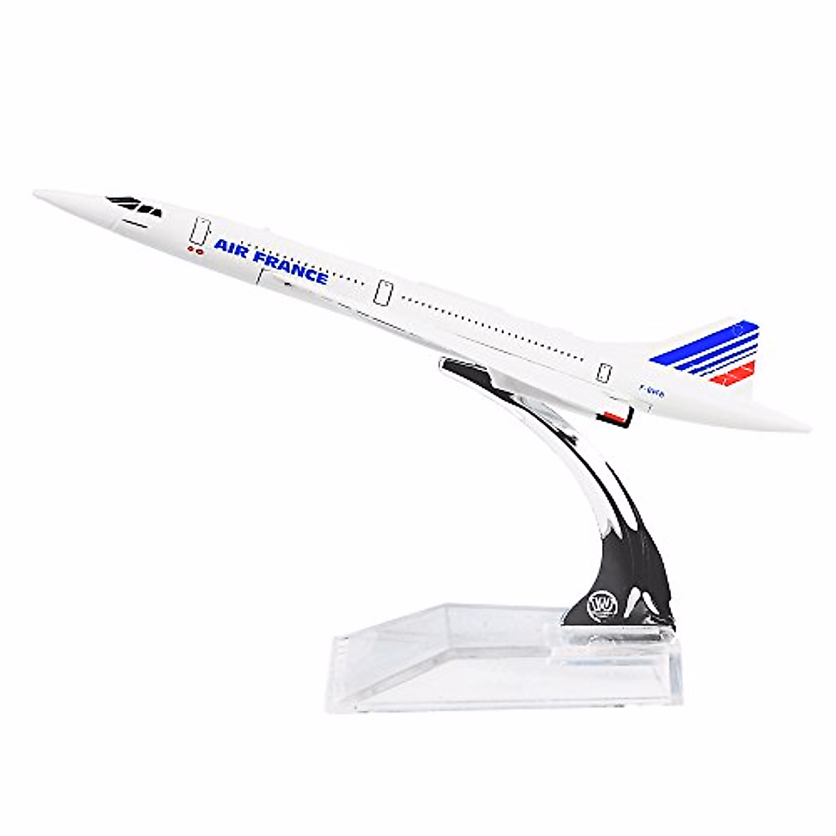 24-Hours The Air France F-BVFB Concorde Alloy Metal Souvenir Model Airplane