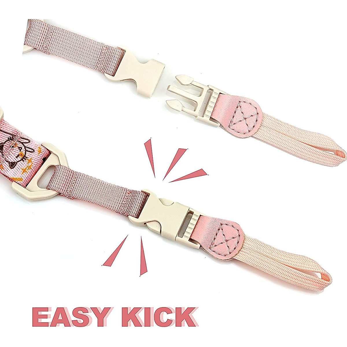 TSQ Shoulder Strap for iPad Cases Tablet Cases | Adjustable Removable Carrying Strap | Ultra Comfortable Replacement Shoulder Strap for Drop Protection for Kids Girls | Pink