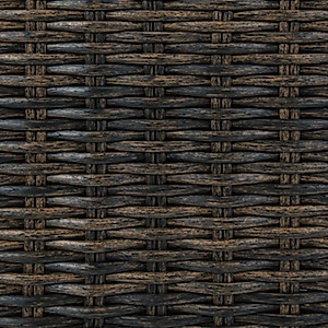 Signature Design by Ashley Coastline Bay Casual Weather Resistant Outdoor Sofa with Cushion and 4 Throw Pillows, Beige & Dark Brown