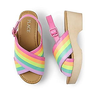 The Children's Place,Sandals,MULTI CLR,Youth 13