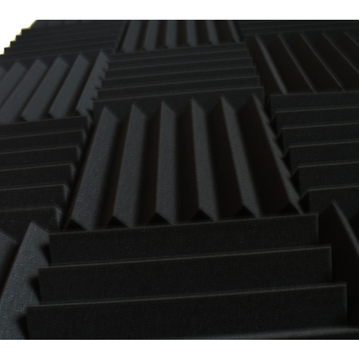 96 Acoustic Foam Panel Wedge Studio Soundproofing Wall Tiles 12" X 12" X 2"