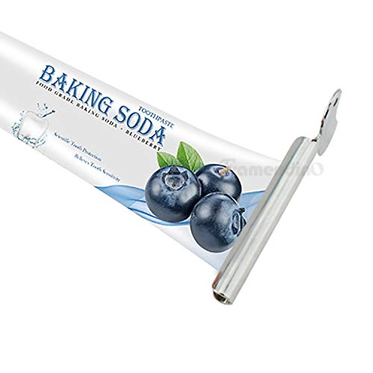 Framendino, 10 Pack Stainless Steel Tube Squeezer Toothpaste Squeezer Keys Dispenser Roller for Toothpaste Cosmetic Silver