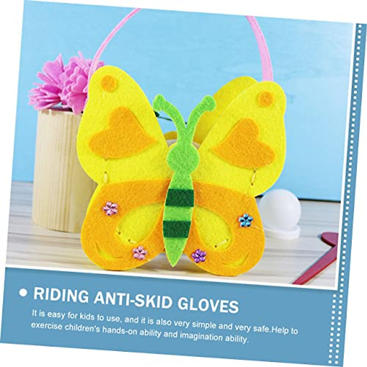 TOYANDONA 5 Sets DIY Handbag Kids Purse Kids Suit Case Candy Kit Sewing Crafts Beginners My First Sewing Kit My First Sewing Bag Cartoon Handbag. Delicate Handbag Portable Bag Storage Bag