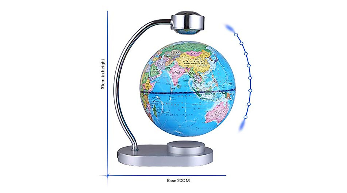 Illuminated USB World Globe - Explore Day & Night