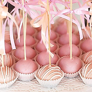 LotFancy White Mini Cupcake Liners 500pcs, Small Muffin Liners, Greaseproof Paper Baking Cups, Cupcake Wrappers for Birthday, Holidays, No Smell, Bottom 1.25 inch Width