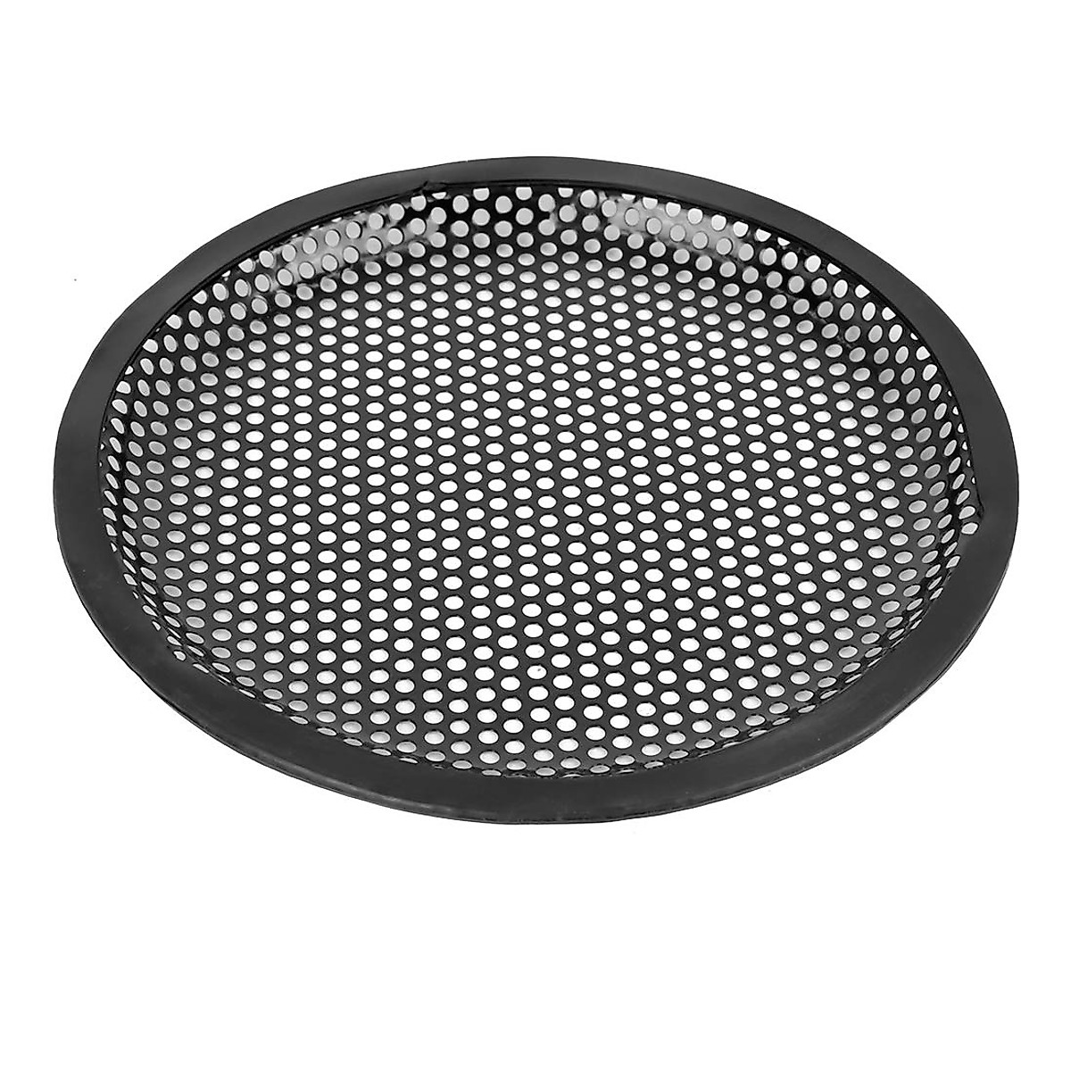 X AUTOHAUX 8 Inch Car Audio Speaker Sub Woofer Subwoofer Metal Black Waffle Grill Cover Protector Universal
