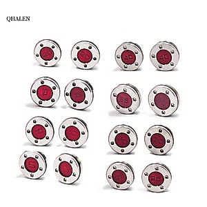 QHALEN Golf Putter Screw Weights Red Design (5g) Golf Clubs Head