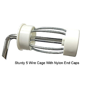 2 ALAZCO Heavy Duty Paint Roller Frame 3" for Small Areas Edges and Corners - Ergonomic Nonslip Handle