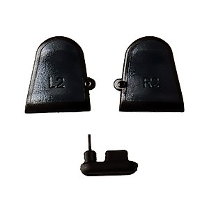 Gam3Gear Compatible with 3 in 1 Adjustable L2 R2 Triggers PS4 Dualshock 4 Controller - Black