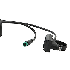 M5 Lcd Panel Screen, EBike LCD Display, Electric Bike LCD Meter 5 Pin 24V 36V 48V 60V Universal E Scooter M5 LCD Panel Screen for 31.8 22.2mm Electric Bikes