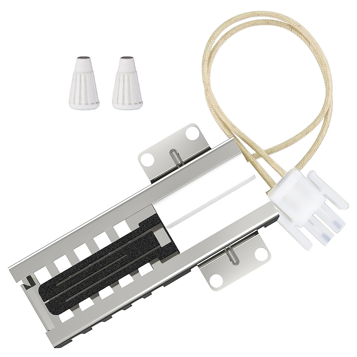 WB13K21 Gas Range Oven Igniter Fit for GE Samsung NX58H5600SS NX58H5650WS Kenmore Hotpoint Frigidaire Exact Replacement Igniter Replace DG94-00520A Norton 501a