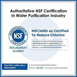 Waterdrop Replacement for Frigidaire® & Electrolux® WF2CB®, PureSource2®, NGFC 2000, FC100, Kenmore® 9916, EWF2CBPA®, 1004-42-FA Refrigerator Water Filter