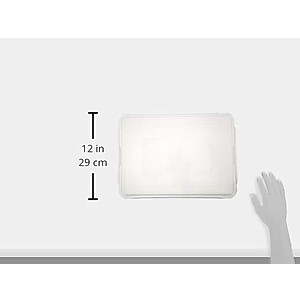 Winco Covers for Aluminum Sheet Pan, 13 by 18-Inch,Clear,Medium