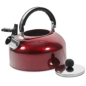 UPKOCH Buzzing Kettle Cordless Electric Kettle Japanese Tea Kettle Camping Teapot Stovetop Tea Kettle Coffee Gifts Hot Water Kettle Food Grade Tea Pot Tea Pots Kettle Tea Red Gas