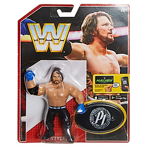 WWE AJ Styles Retro App Action Figure
