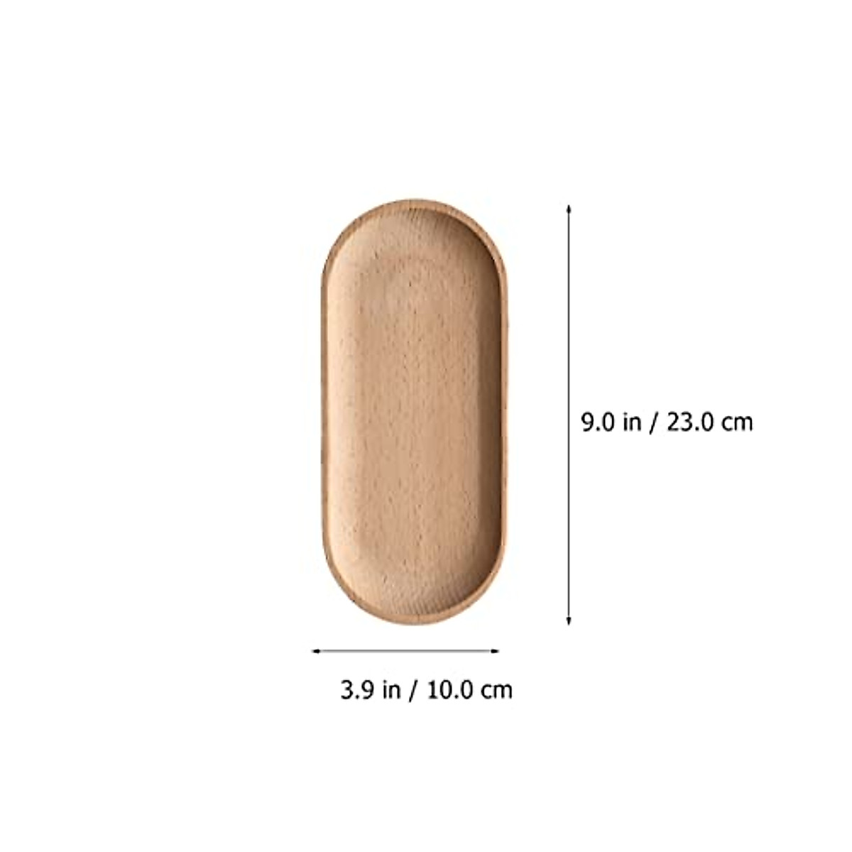 4pcs Rectangular Trays Table Wooden Decoration Appetizers Appetizer Dessert Retro Cuake Japanese Plates Wedding Dish Nut Coffee Tray, Dinne Kitchen Pastries for Bars