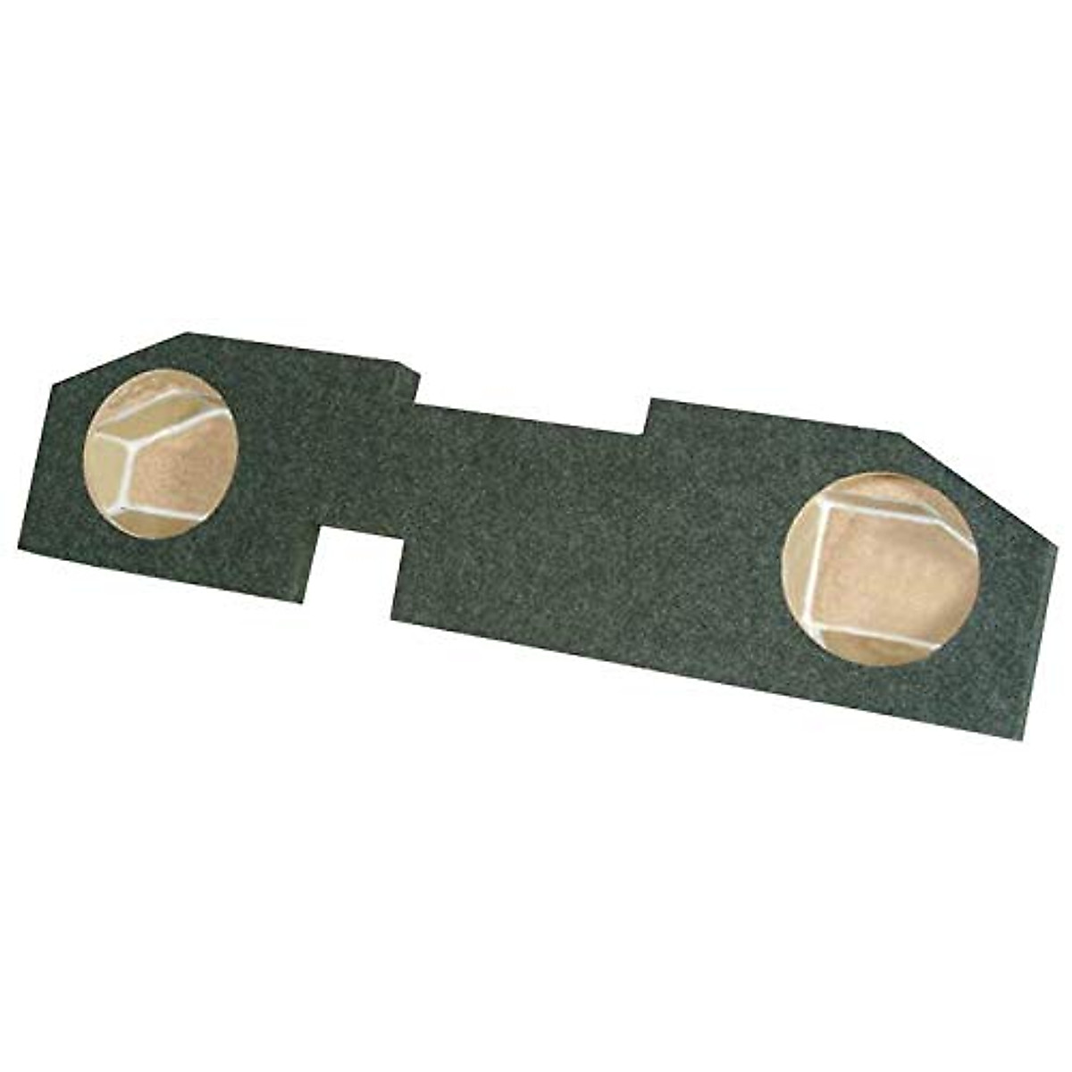 Qpower QDODGE124DOOR Dodge Quad Cab '02 Dual 12" Subwoofer Box Enclosure