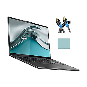 Lenovo Yoga 7i 16 inch 2.5K Touchscreen (2560 x 1600) 2-in-1 Convertible Laptop Computer, Intel Evo Platform, Core i5-1240P, 8GB Memory, 256GB SSD, Backlit Keyboard, Storm Grey (Renewed)