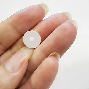 11mm/0.43" Screw Caps White Covers Self-Tapping Waterproof Screw Cap Cover for Phillips Screws Plastic White (200 Pcs)