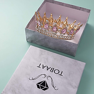 Princess Crowns and Tiaras for Little Girls - Crystal Princess Crown, Birthday, Prom, Costume Party, Queen Rhinestone Crowns