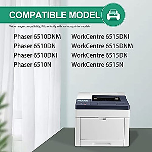 DOPHEN 1 Pack 6510/6515 Drum Unit Cyan Imaging Drum - 108R01417 Replacement for Xerox Phaser 6510DNM 6510DN 6510DNI 6510N WorkCentre 6515DNI 6515DNM 6515DN 6515N Printer
