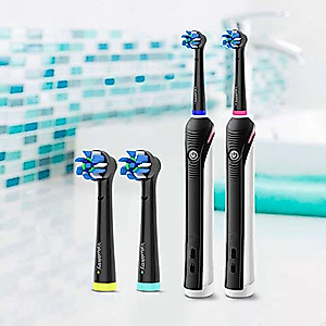 8pcs Cross Clean Brush Heads Compatible with Oral B Electric Toothbrush, Compatible with Cross Action Pro 1000 and Other Oral B Electric Toothbrush.