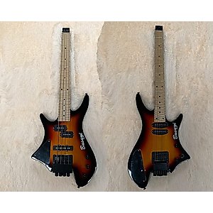 4 String Bass/ 6 String Lead Headless Tremolo Busuyi Guitar Right